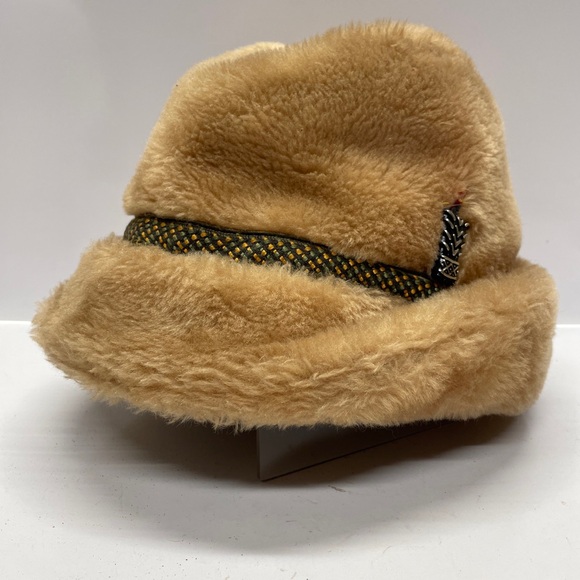 Accessories | Vintage Brown Faux Fur Hat Fedora M United Hatters Cap ...